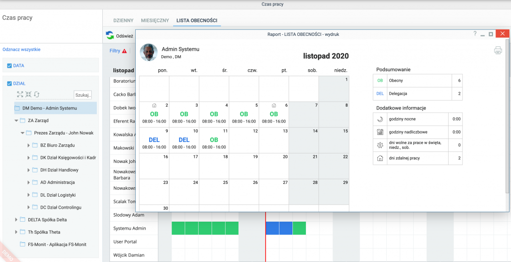 Elektroniczna lista obecności online | Ready_™